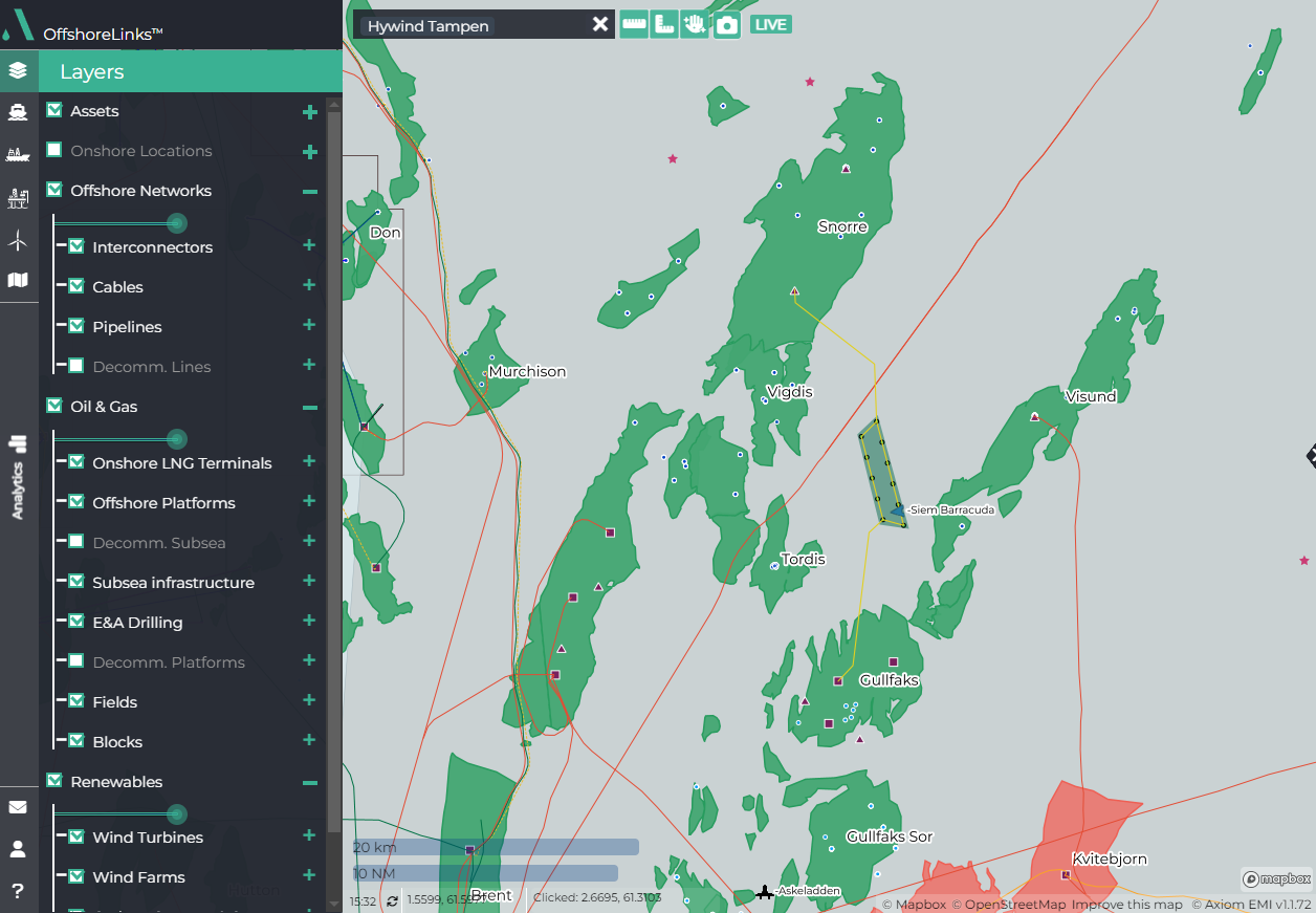 First Power at Hywind Tampen - Axiom EMI